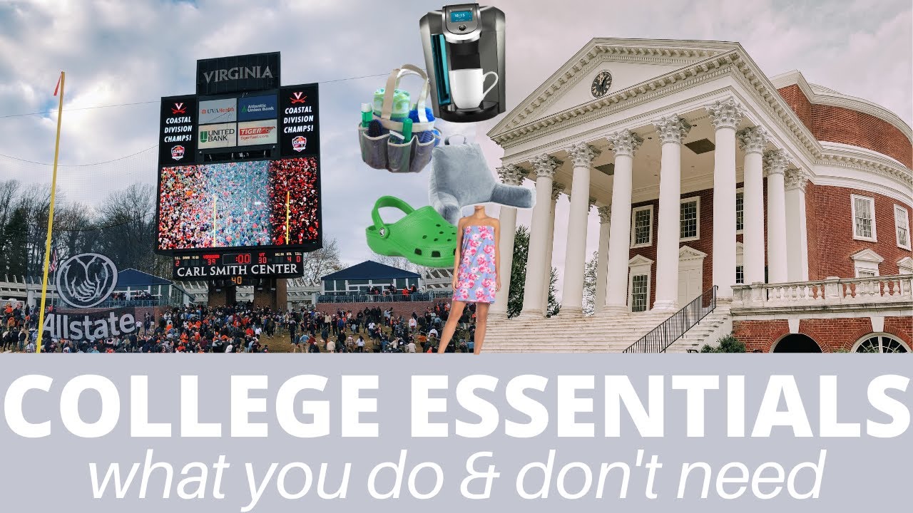College Essentials | advice from upperclassmen | WUVA